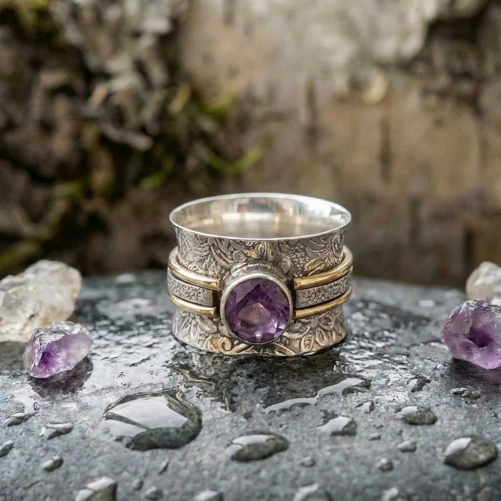 A Bohemian Crystal Meditation Ring – Hardanger Atelier